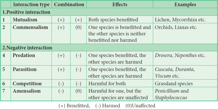 Population Interactions: Mutualism, Competition, Predation, Parasitism ...
