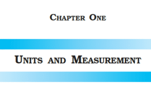 Unit And Measurement Class 11 Notes | Asterisk Classes